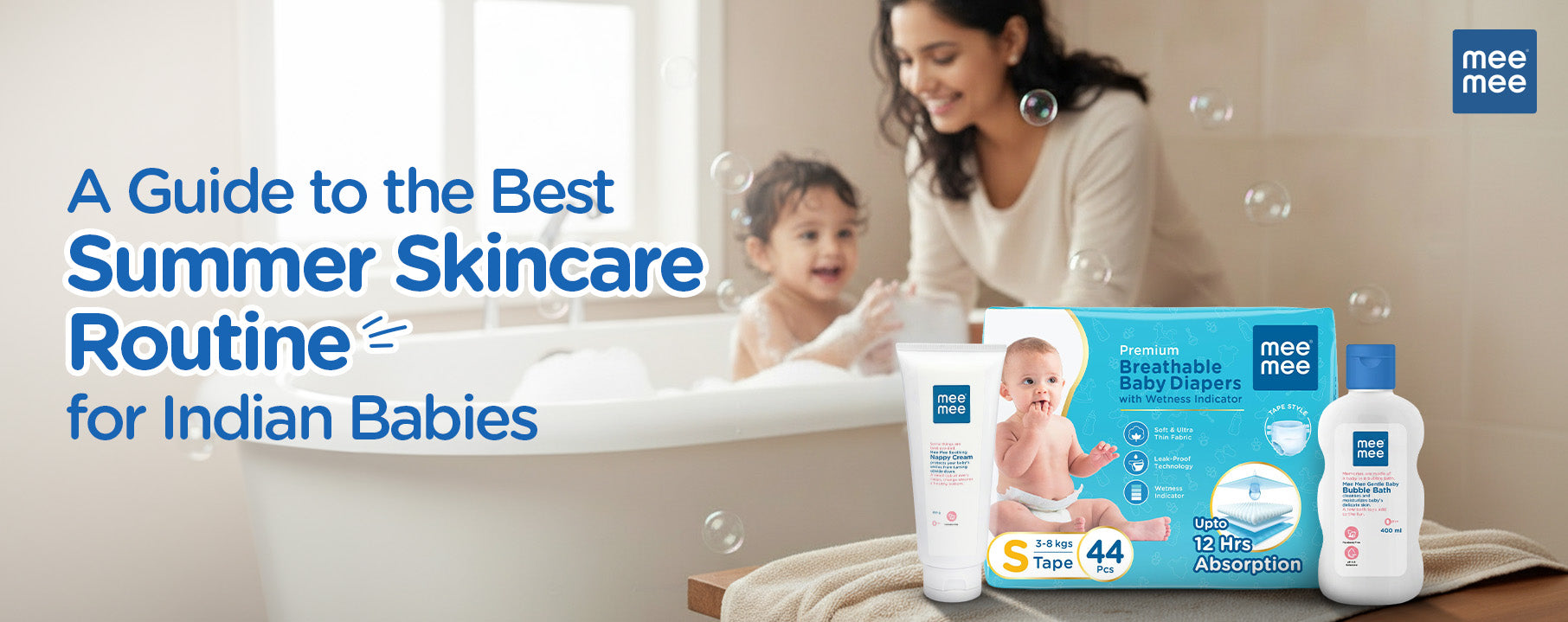 Baby skincare essentials for Indian summer – MeeMee.in