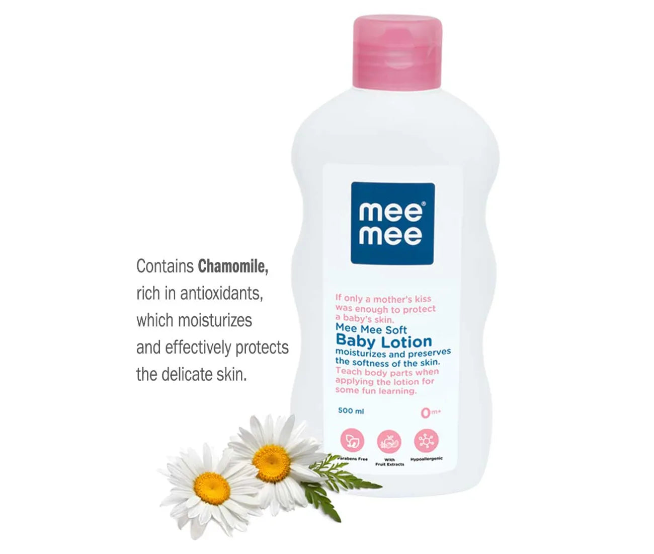 Soft Moisturizing Baby Lotion with Fruit Extracts - 500ML | Mee Mee ...
